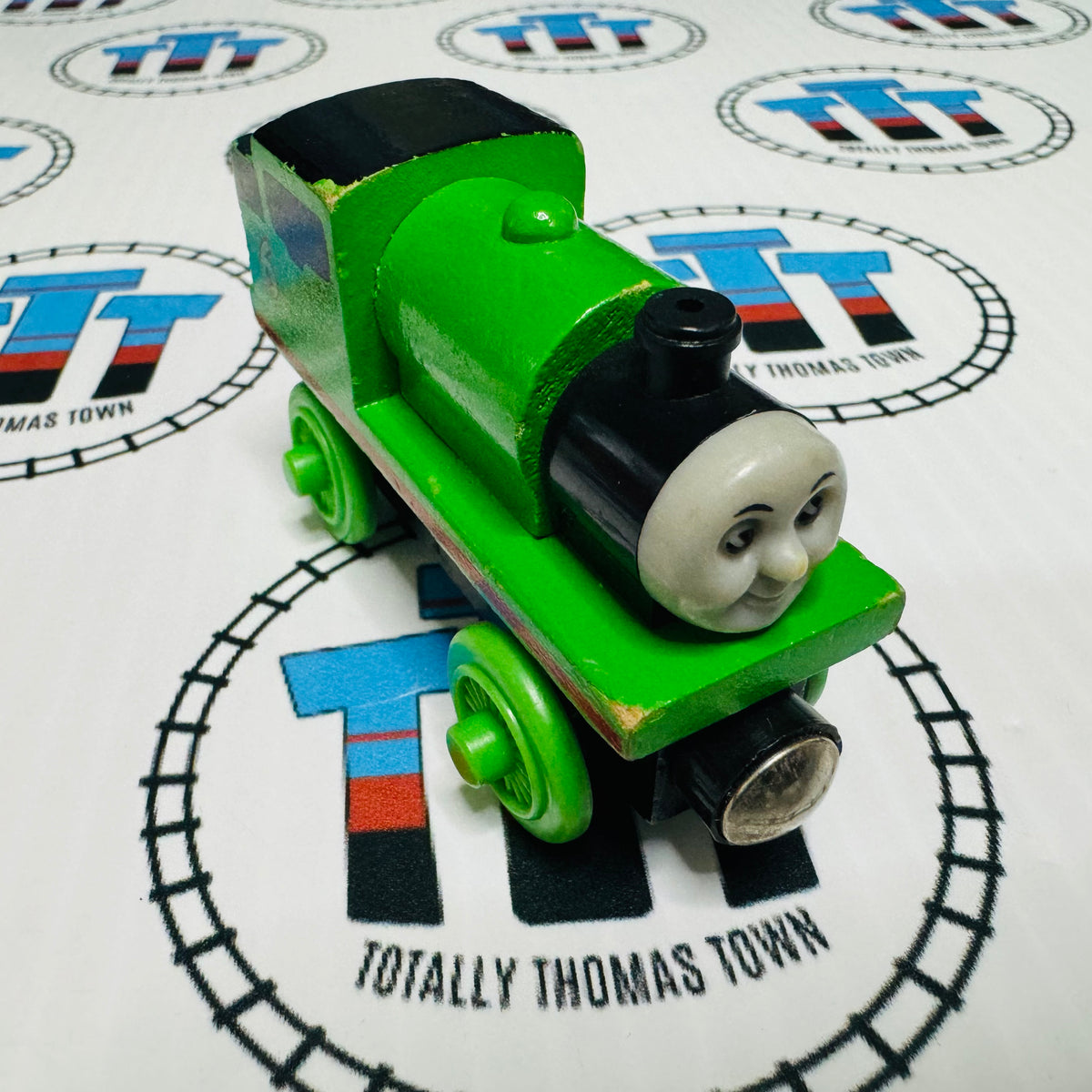 Percy (Learning Curve 1999) Rare Wooden - Used – Totally Thomas Town
