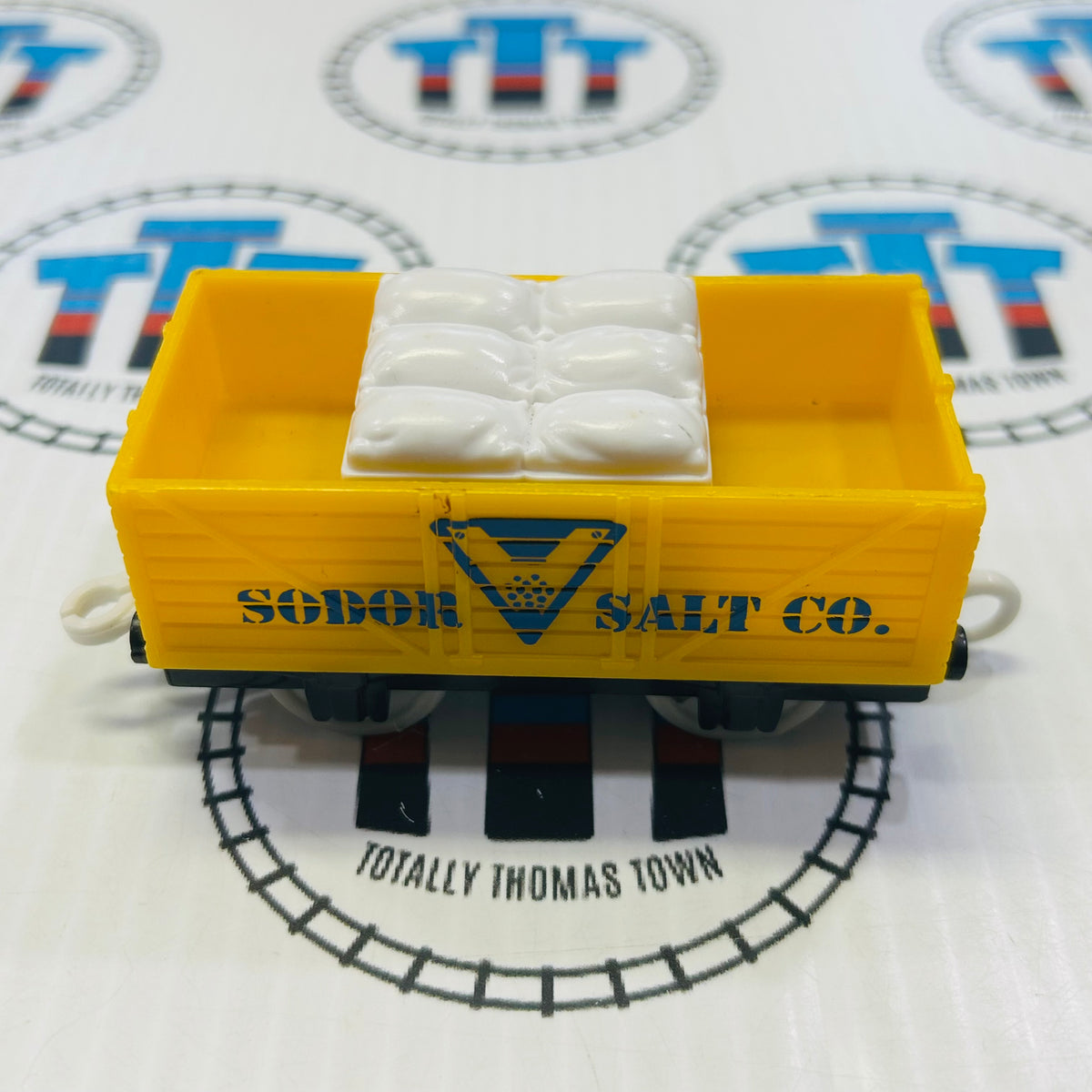 Sodor Salt Co. Cargo Car (2009 Mattel) Good Condition Used - Trackmast ...