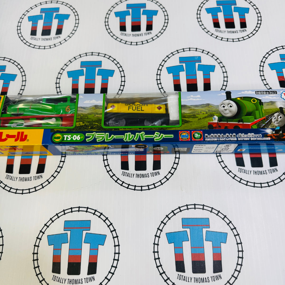 Percy with Tanker and Troublesome Truck (2002) New in Box - TOMY ...