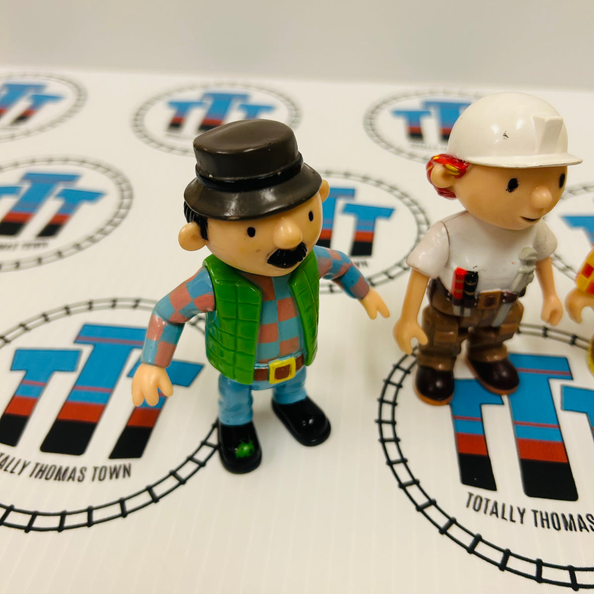 Bob The Builder 'Born To Play' Plastic Poseable Figure Pack (See Notes ...