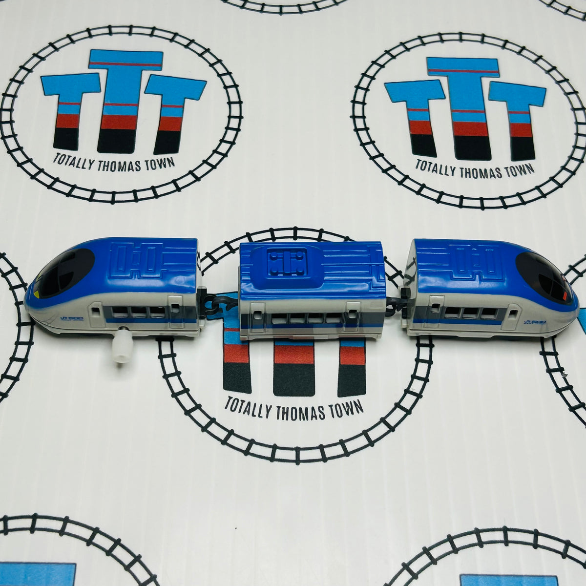 JR 500 Series Front Car, Coach and Back Car (3 Pieces) Capsule Plarail ...