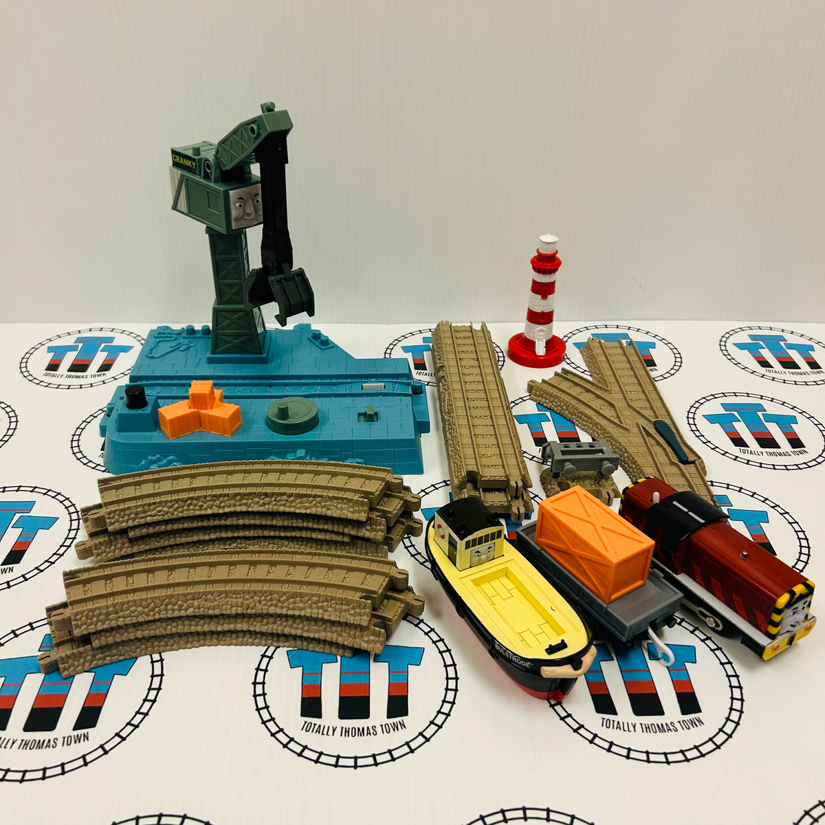 Hard at Work at Brendam Docks Set Complete with Salty (2006 Noisy) Mis ...