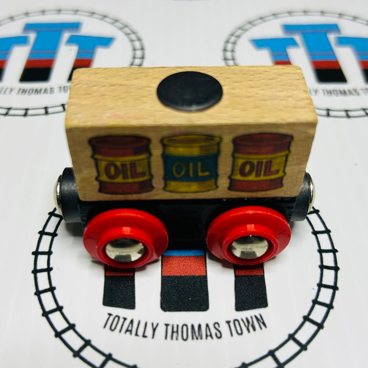 BRIO 33104 Oil Cargo Car Wooden - Used – Totally Thomas Town