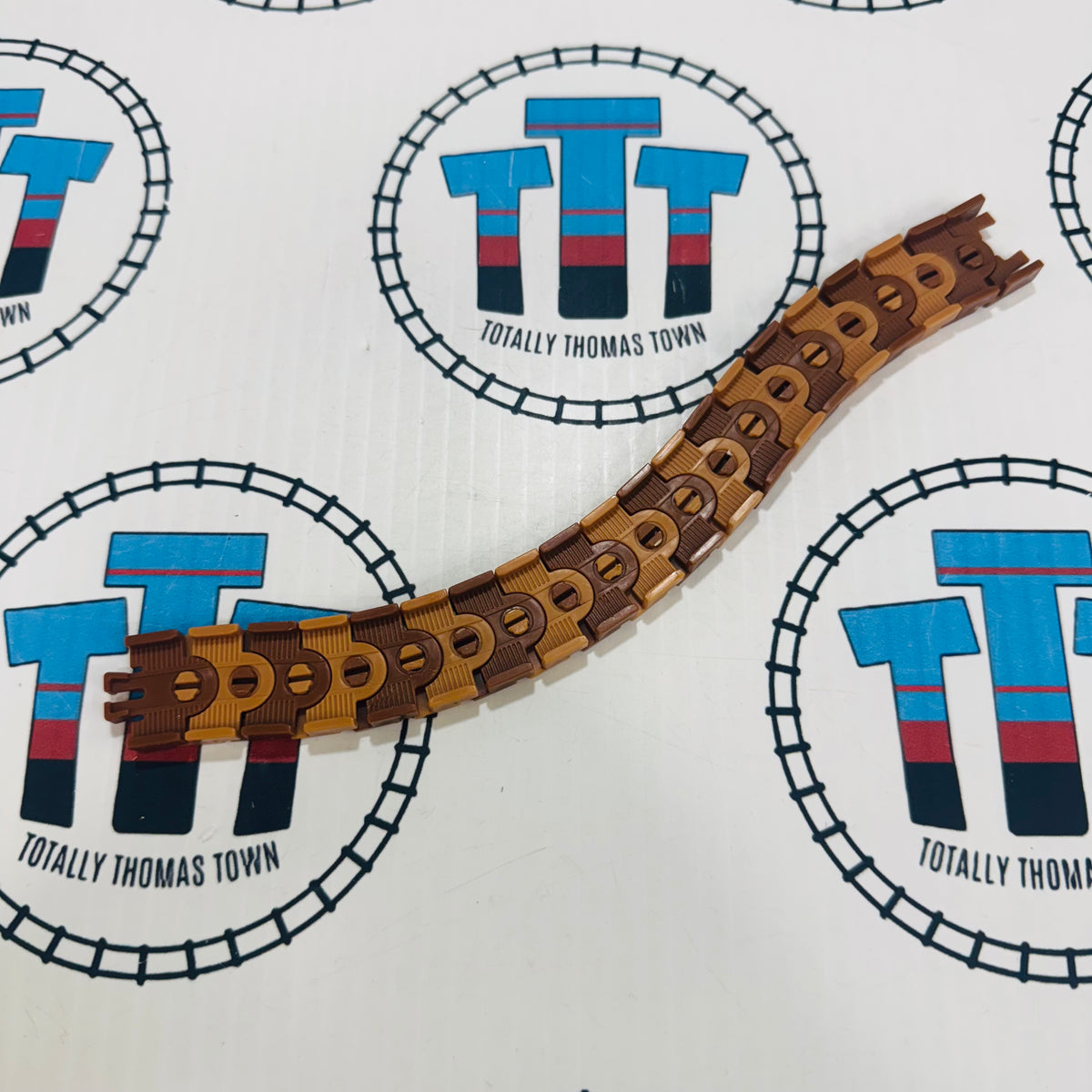 Two-Toned Brown Flexi-Rail Track Capsule Plarail - Used – Totally ...