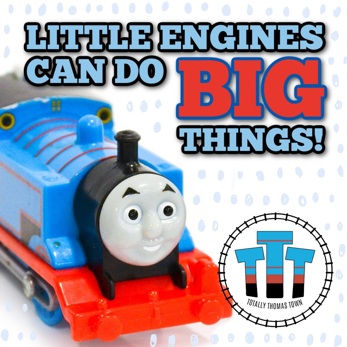 Totally Thomas Town Large Custom Thomas Sticker