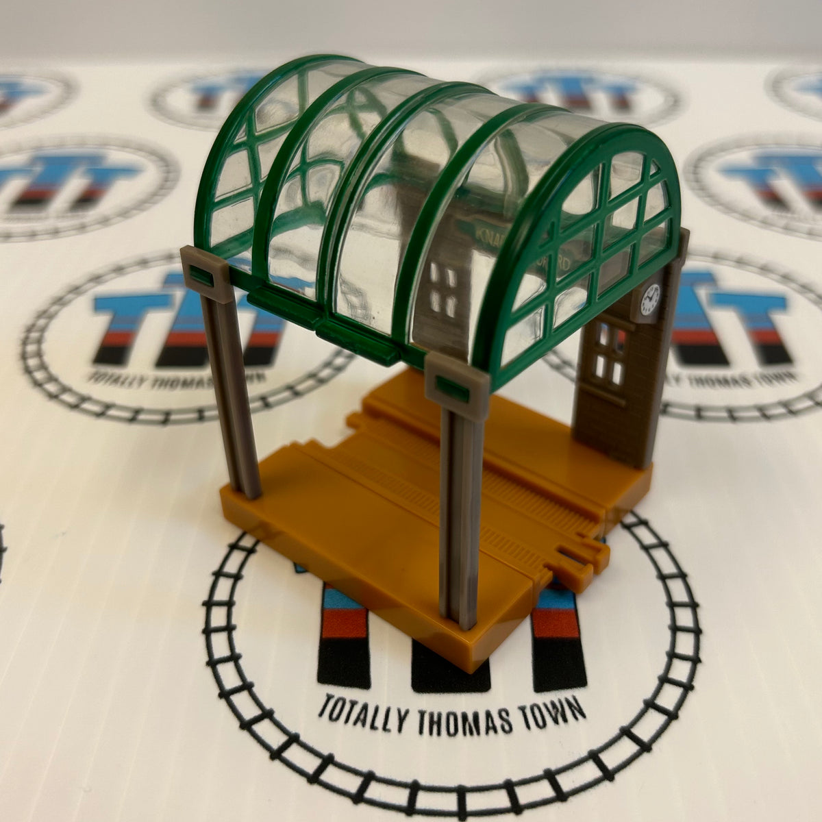 Knapford Station with Orange Platform Capsule Plarail - Used – Totally ...