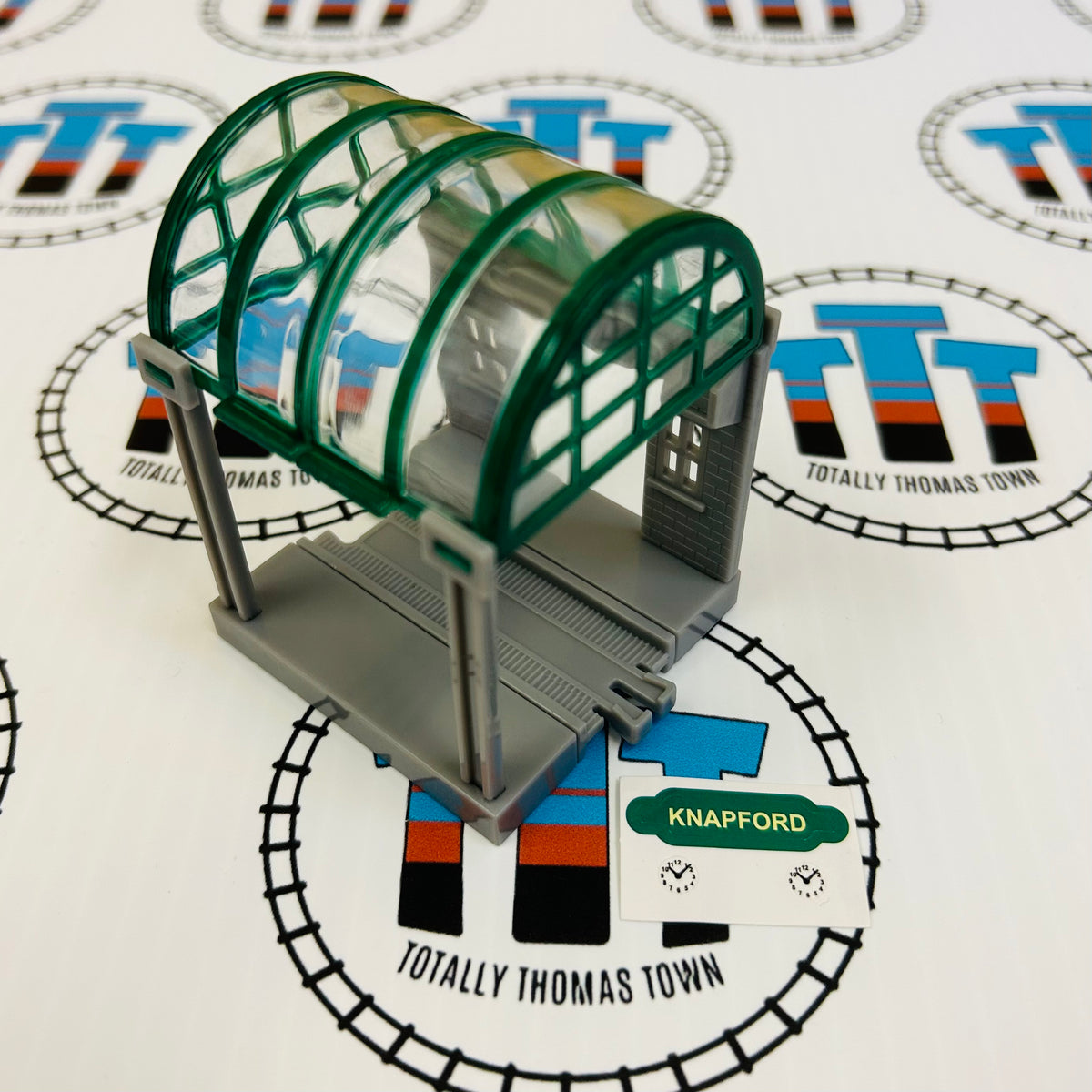 Knapford Station with Platform & New Sticker Sheet Capsule Plarail - U ...