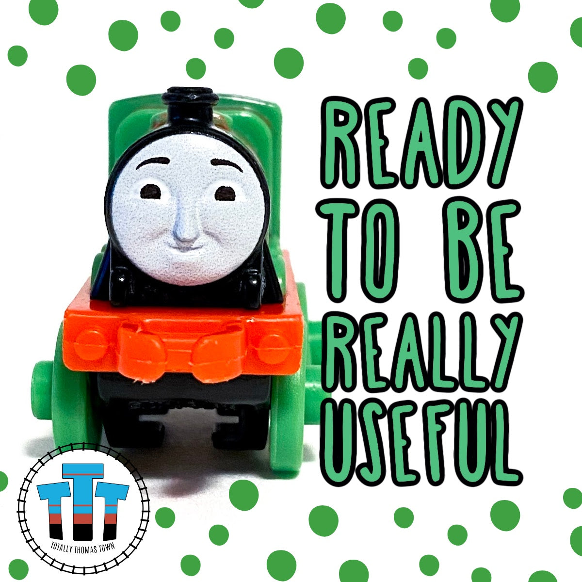 Totally Thomas Town Large Custom Henry Sticker