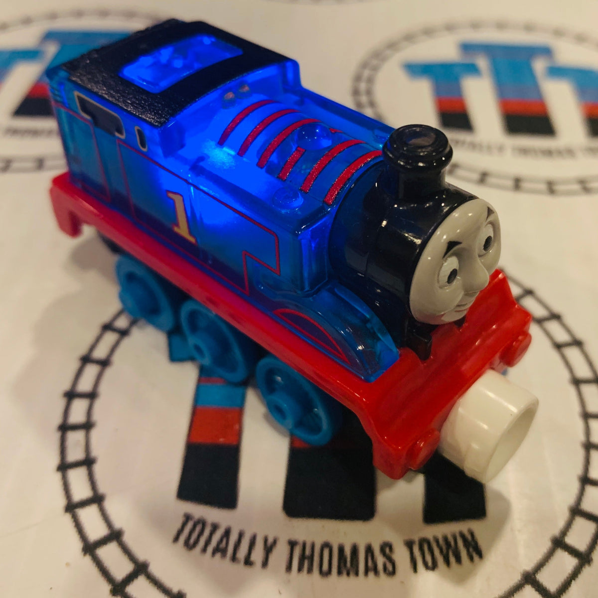 Light up Racer Thomas (2015) Good Condition Used - Take N Play ...