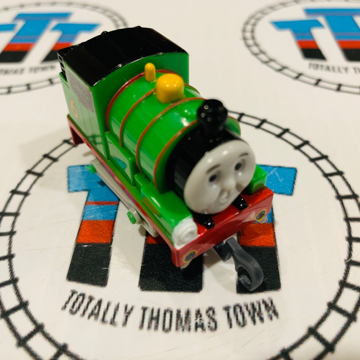 Surprised Percy Capsule Plarail Pull Along - Used – Totally Thomas Town