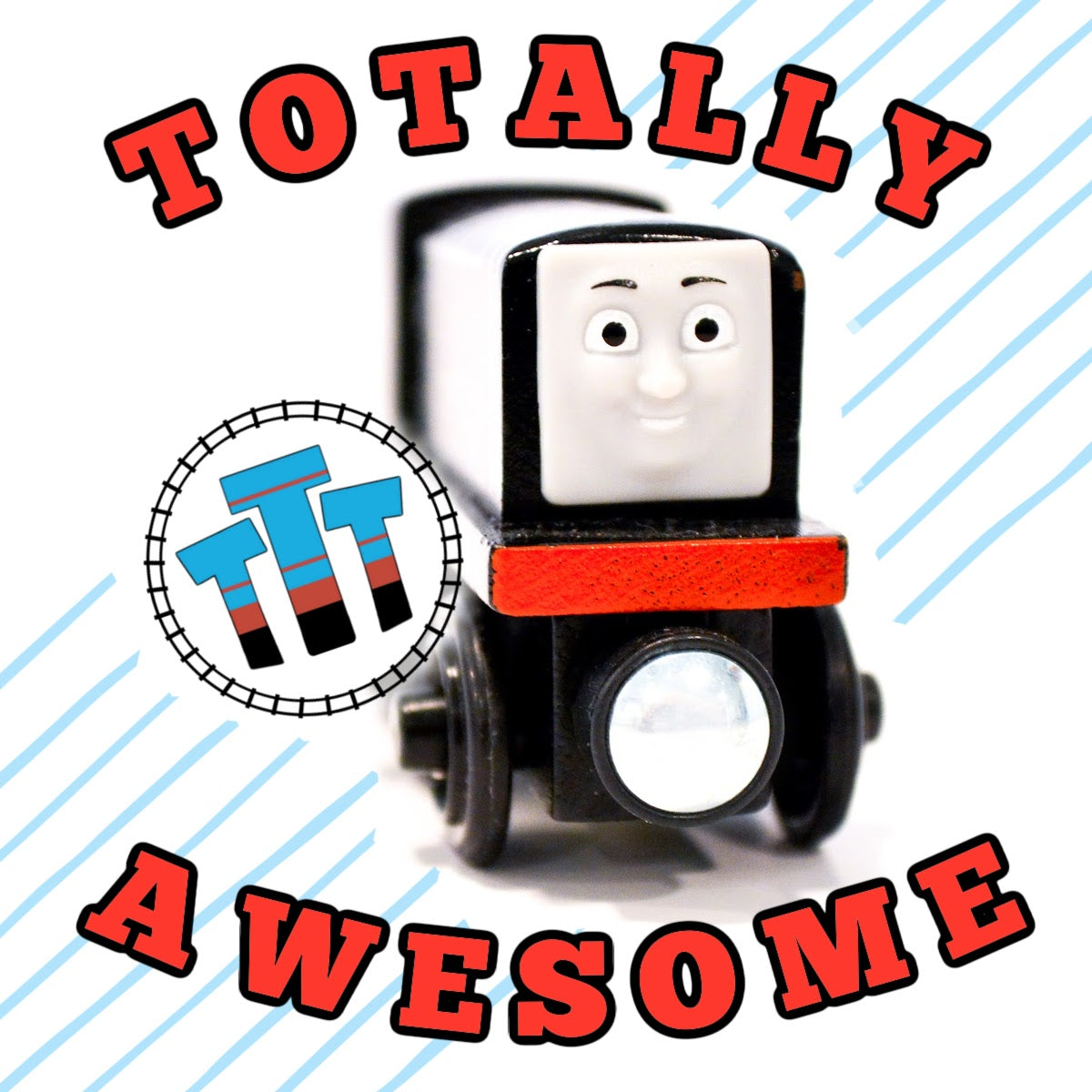 Totally Thomas Town Large Custom Diesel Sticker