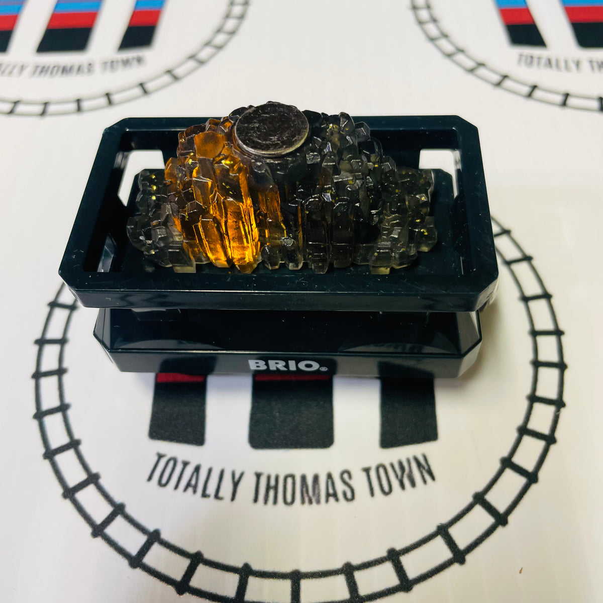 BRIO 33896 Light Up Gold Wagon Wooden - Used – Totally Thomas Town