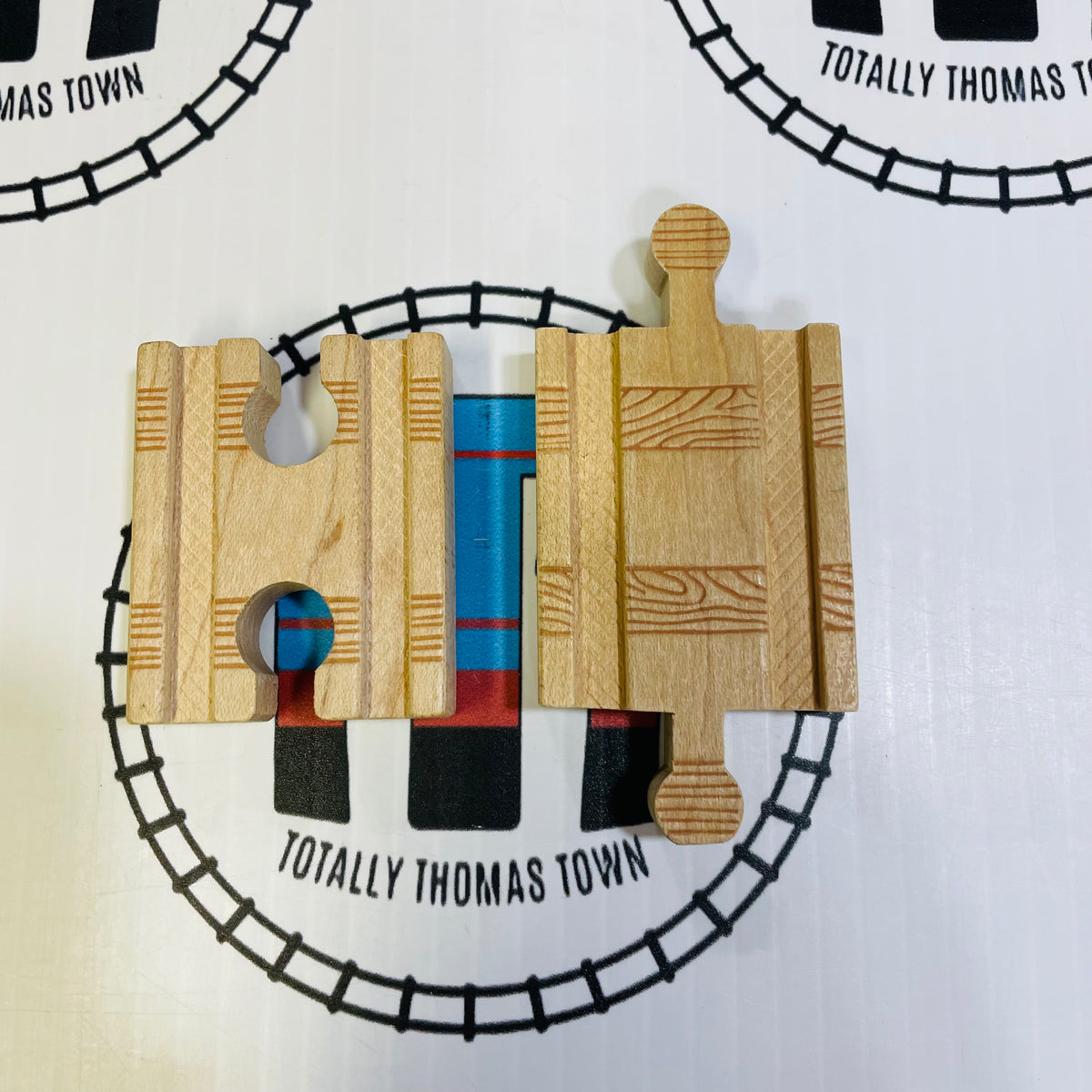 Male and Female Adapter Pack 2 Pieces Thomas Brand Wooden - Used ...