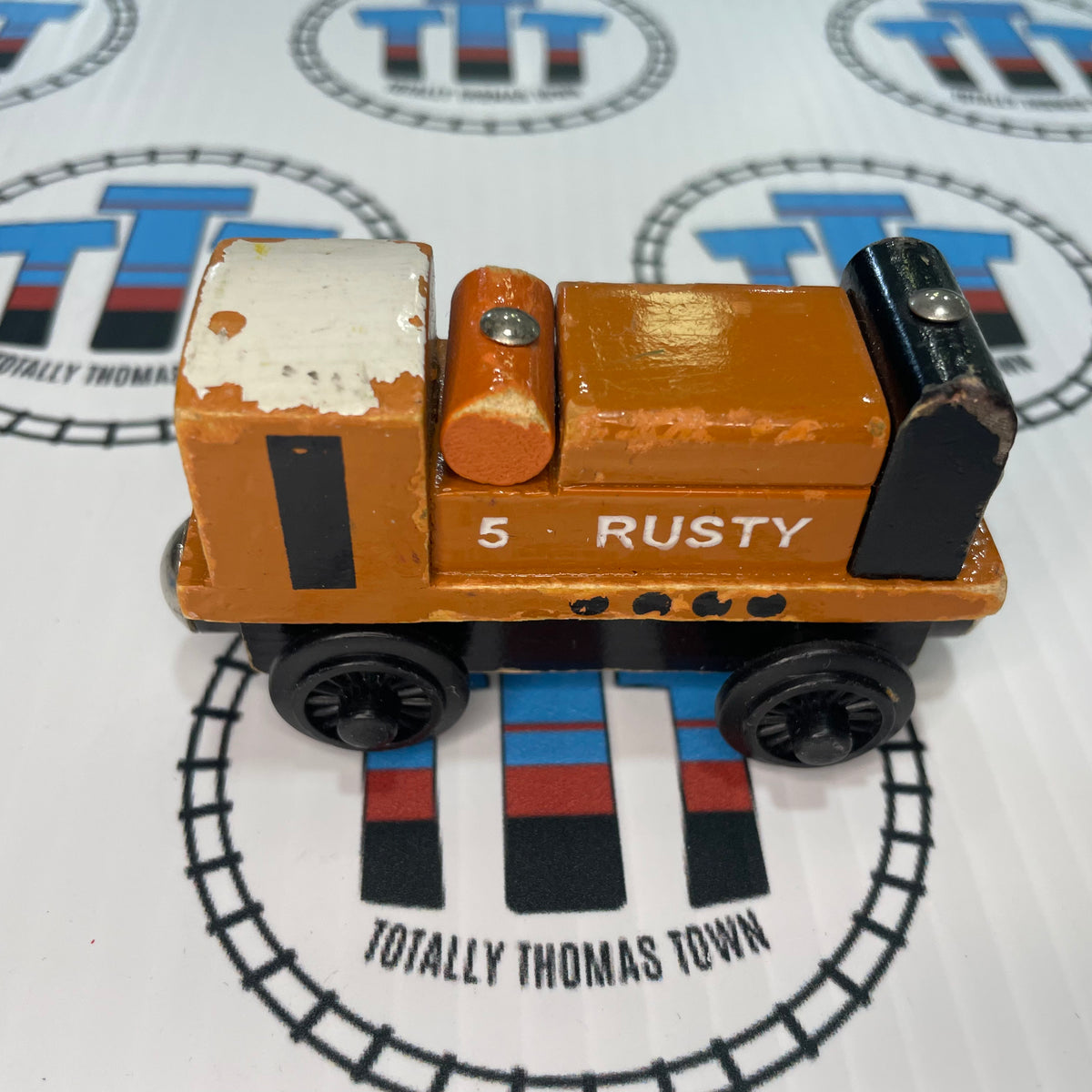 Rusty (Learning Curve 1994) Poor Condition Wooden - Used – Totally ...