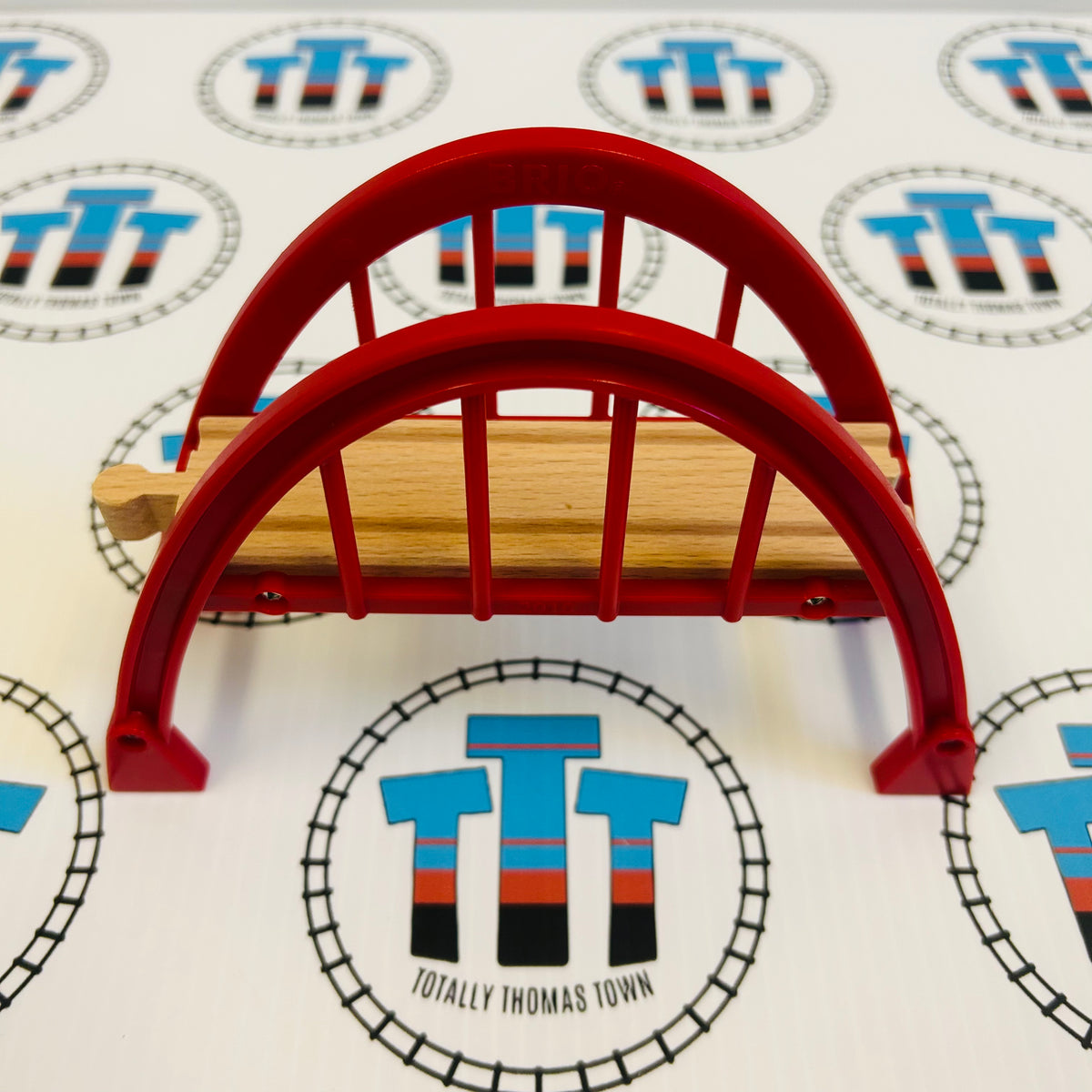 BRIO Red Bridge Wooden - Used – Totally Thomas Town