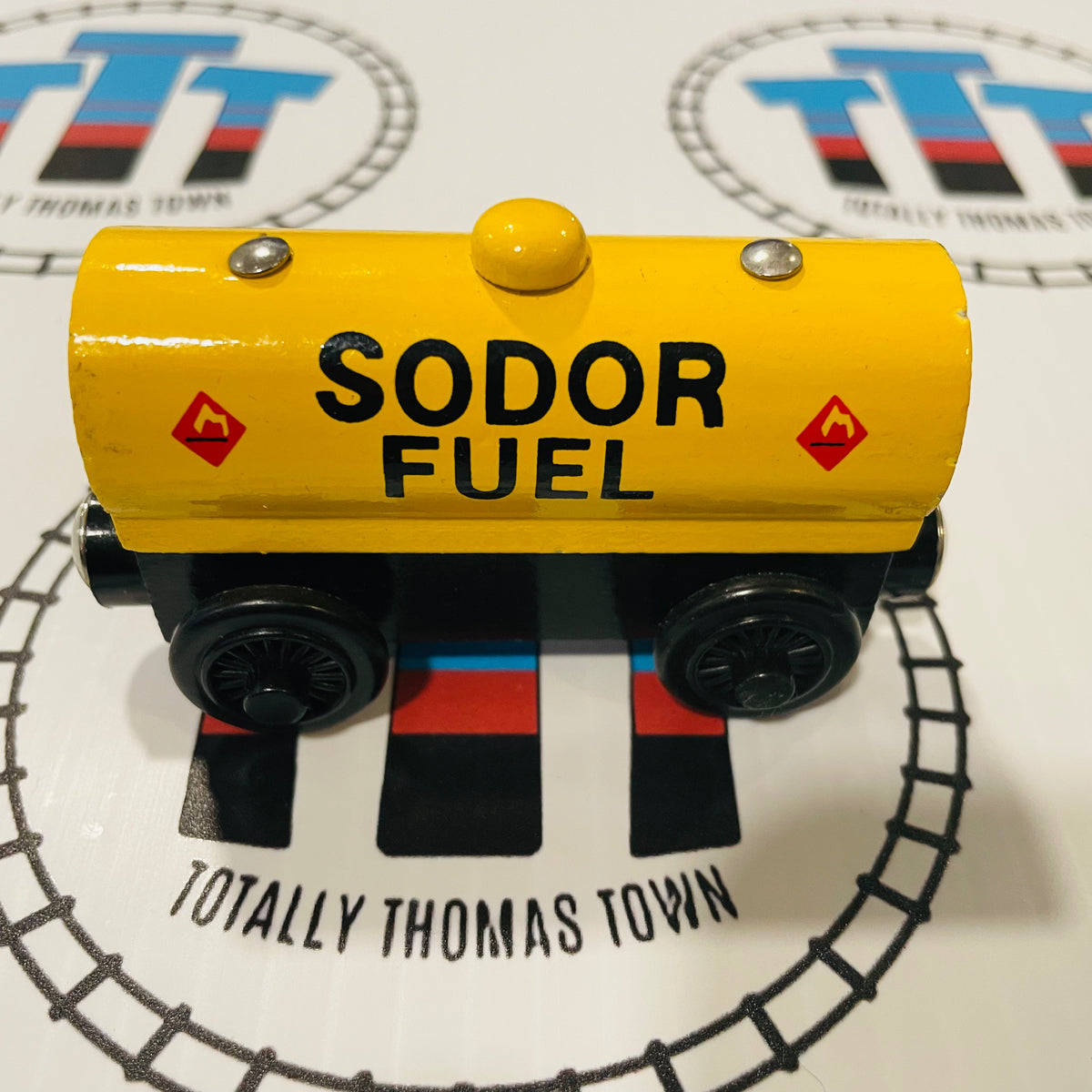 Sodor Fuel Tanker (Learning Curve 2001) Good Condition Wooden - Used ...